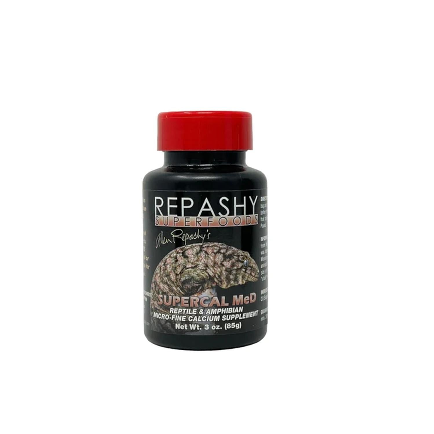 Repashy SuperCal MeD suplemento reptiles y anfibios 85g